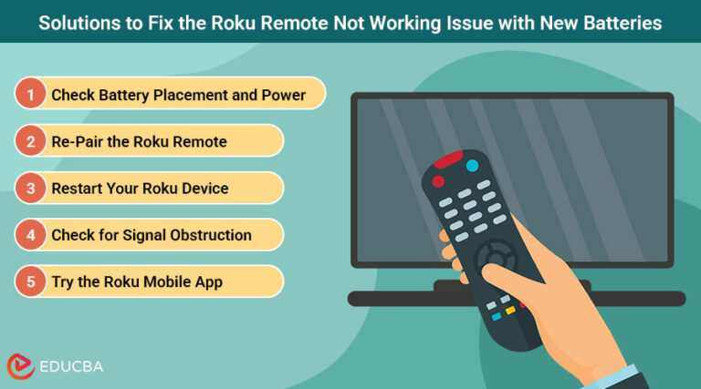 Roku Remote Not Working with New Batteries? Try 9 Fixes
