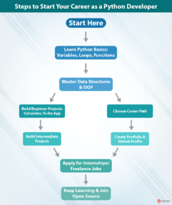 8 Steps to Start Your Career as a Python Developer