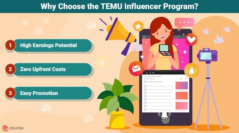 TEMU Influencer Program: Earn Big as a Creator