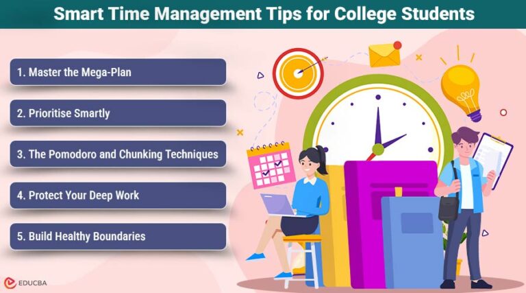 Top 5 Time Management Tips for College Students to Succeed