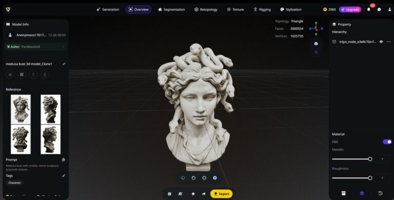 Tripo Studio | AI 3D Model Generator for Faster Workflows