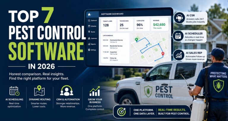 Top 7 Pest Control Software in 2026: Detailed Comparison