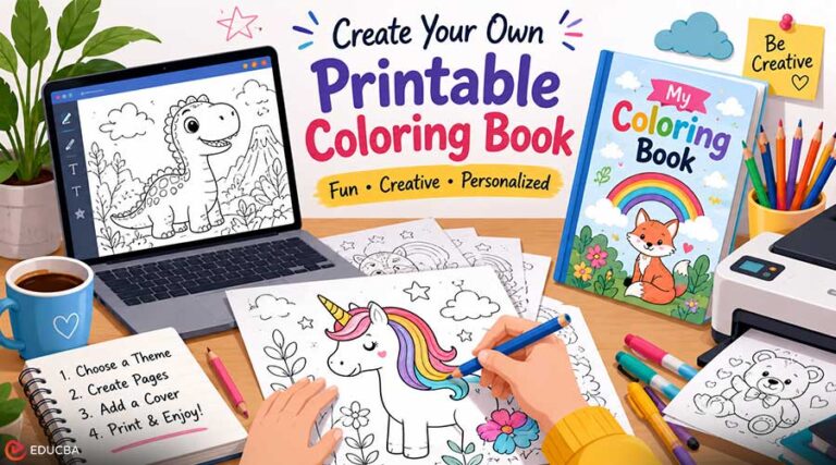 Create a Printable Coloring Book That Stands Out